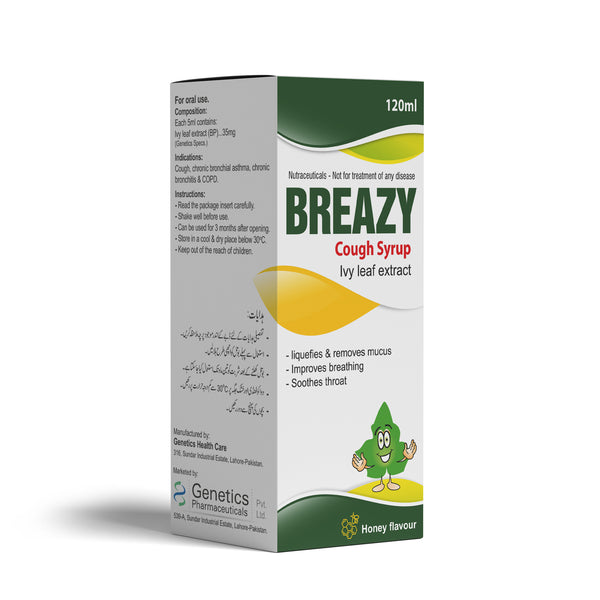 Breazy - Cough Syrup for Kids – Genetics Wellness